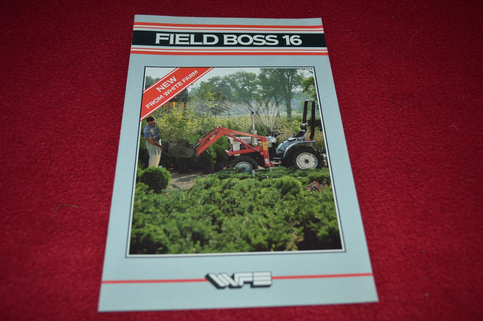 White Field Boss 16 Tractor Dealers Brochure BWPA | eBay