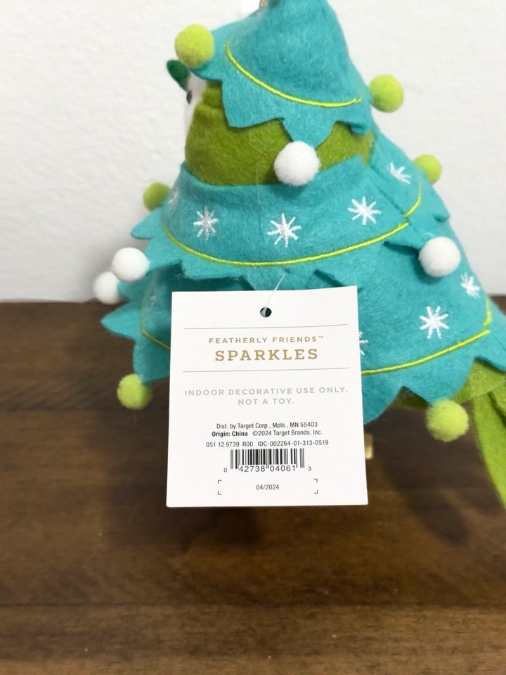 NWT: Wondershop - Featherly Friends, 2024 Felt Birds Collection | eBay