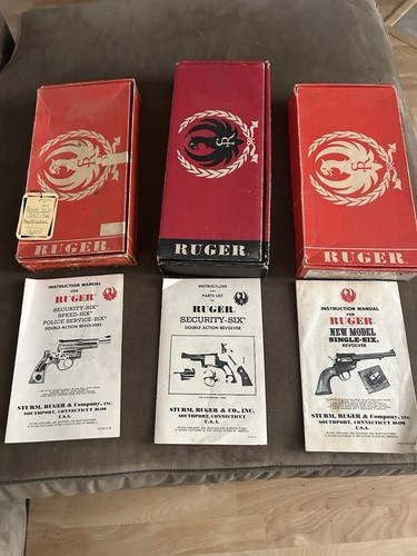 3 Ruger Factory Boxes Vintage | eBay