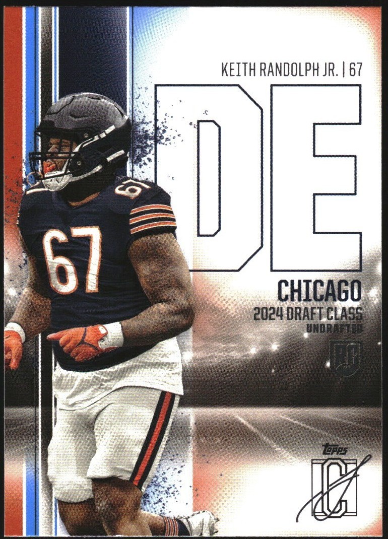 2024 Topps Signature Class - Rookies Keith Randolph Jr. #86 Orange /50 ...