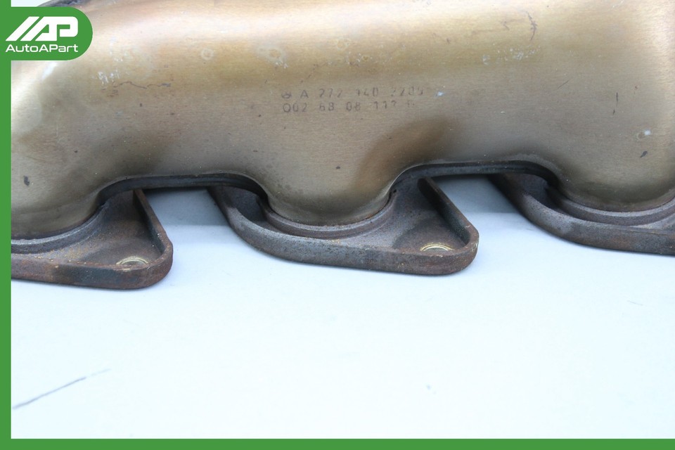 08-11 Mercedes W204 C300 Right Exhaust Manifold Header Pipe 2721402209 ...