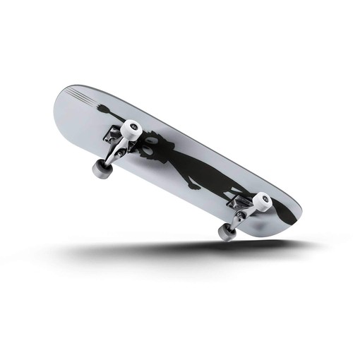 EFTOWEL Skateboards Black cat Scratching The Wall Silhouette of Cartoon ...