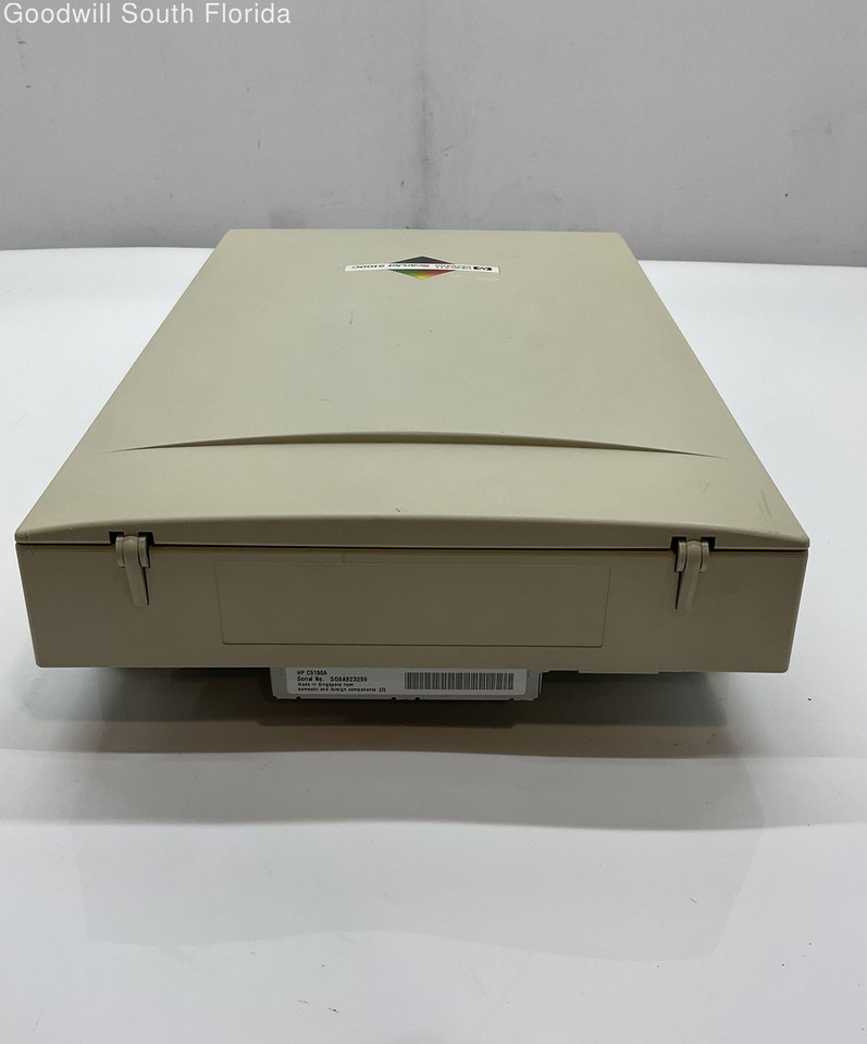 HP Hewlett Packard Scanjet 5100c Beige Portable Color Flatbed Scanner ...