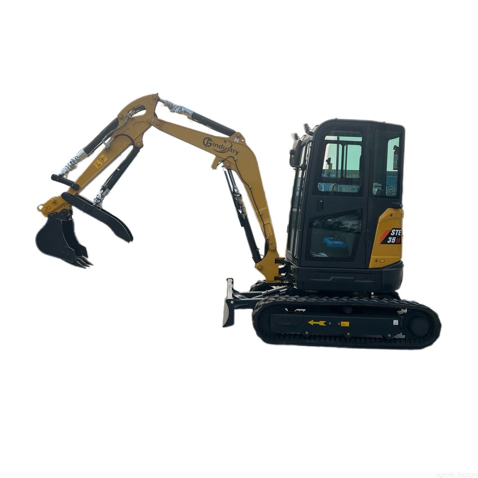 STE35SR Mini Excavator 2.8Ton YANMAR EPA Diesel Engine Tracked Crawler ...