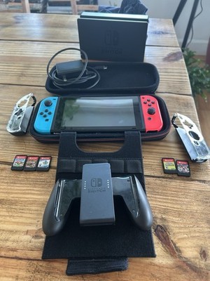 Nintendo Switch 1 + Games And Accessories | eBay