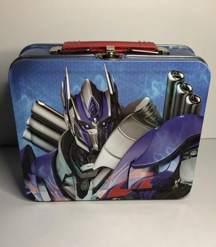 Transformers Tin Can lunchbox hasbro 2014 | eBay