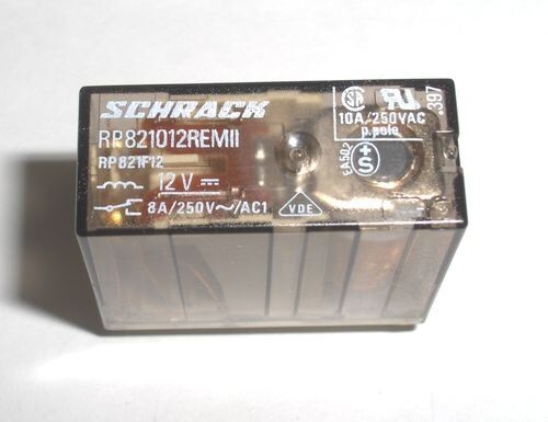 1 x RP821012 - Relais 12VDC 8A DPDT | eBay