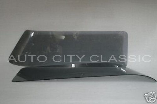 1955 1956 1957 Chevy Pontiac 4 Door Wagon Rear Curved Quarter Glass ...