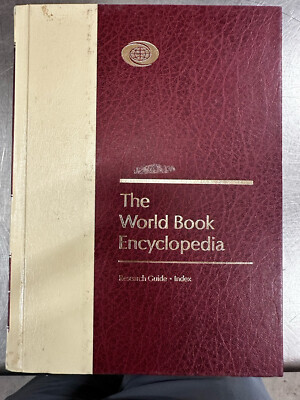 The World Book Encyclopedia Index | eBay