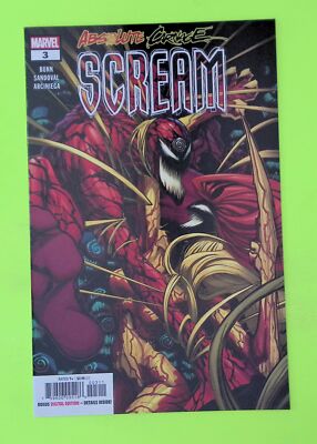 Absolute Carnage Scream #3 2019 Marvel Comics 1st App High Grade L31 ...
