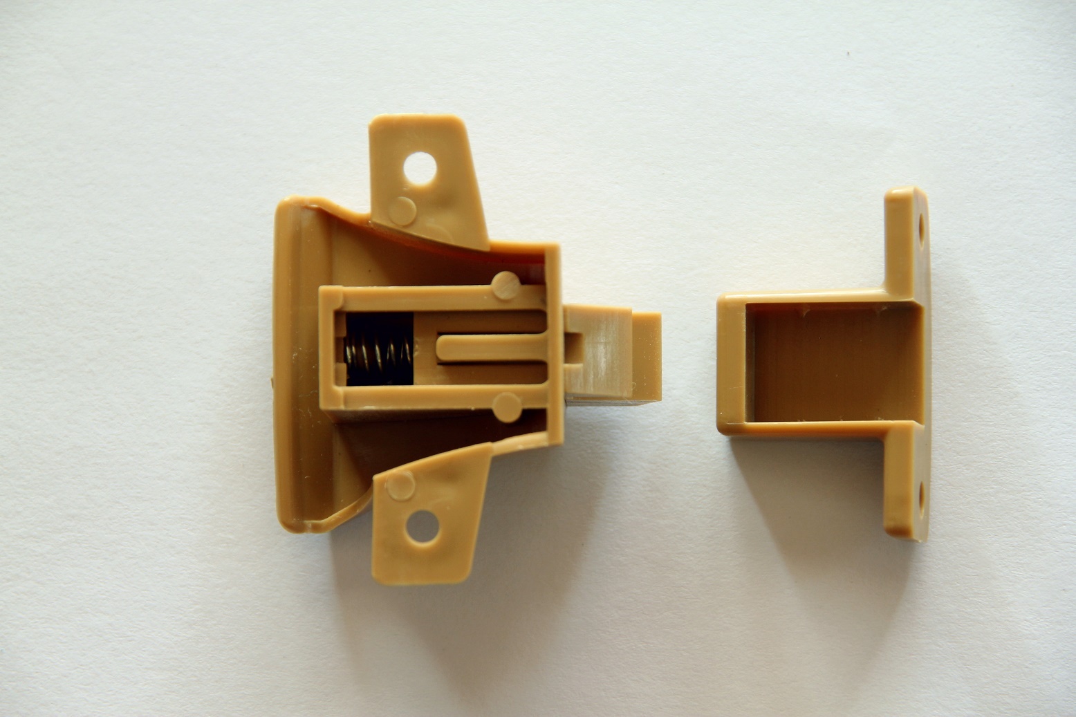 20PK Viscount/Millard Caravan Cupboard Door Latch/Handle- TAN COLOUR ...
