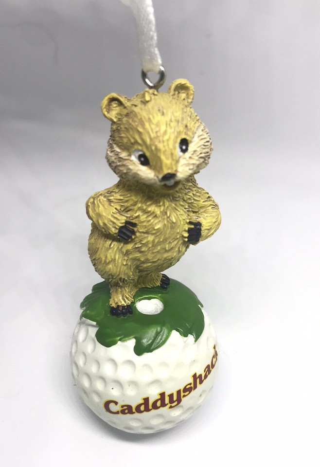 NWT Hallmark Caddyshack 3” Gopher Golf Ball Christmas Tree Ornament | eBay