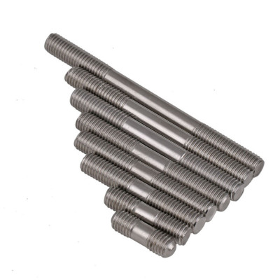M5 DOUBLE END THREADED STUB BOLTS SCREWS A2 STAINLESS STEEL SCREW ROD ...