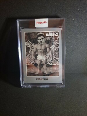 2021 Topps PROJECT 70 Babe Ruth 1970 by Ron English Card #107 Yankees ...