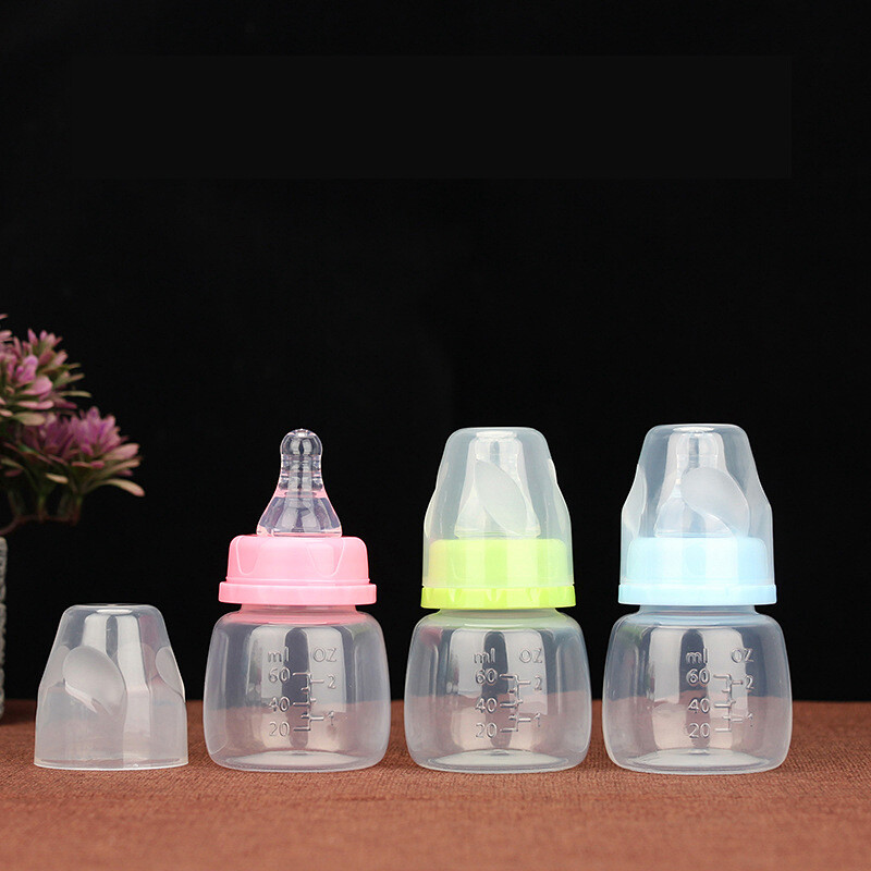 Newborn Bottle Baby Liquid Juice Feeding Bottle Food Grade Infant Neck ...