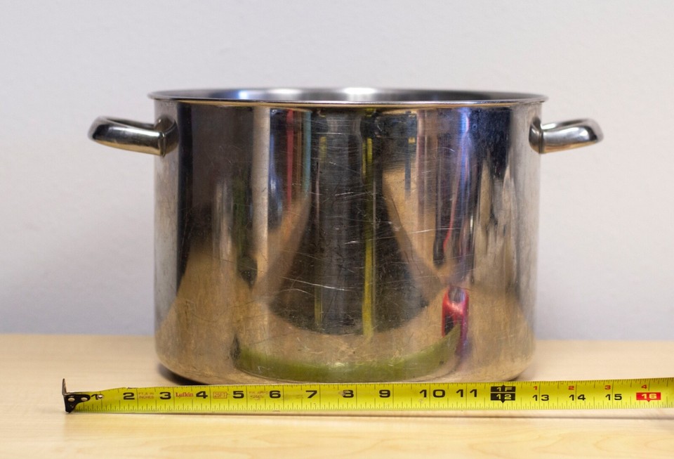 Vintage The Cooks Bazaar Cookware Collection Aluminum/Stainless Soup 12 ...