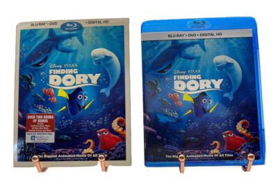 Disney Pixar Finding Dory Blu-ray+DVD+Bonus Disk With Slipcover Mint ...