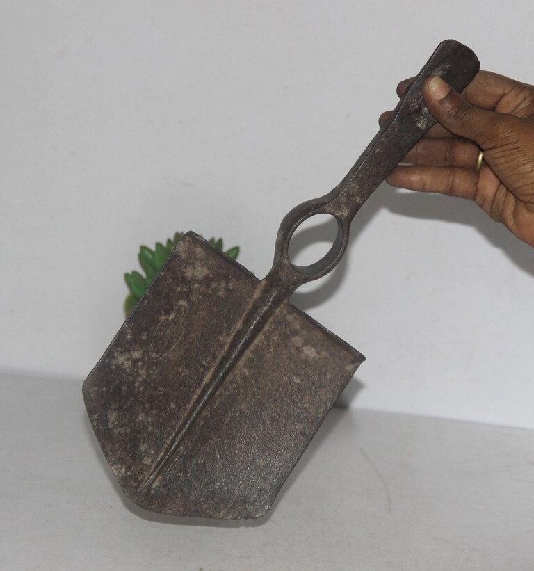 1870's Antique Old Primitive Handmade Rustic Iron Gardening Tool ...