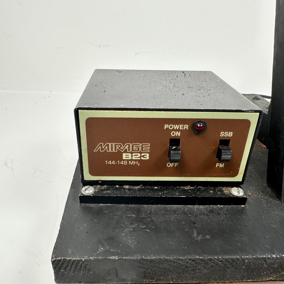 Vintage Mirage B23 2 Meter 144-148 MHZ Ham Amateur Radio Power ...
