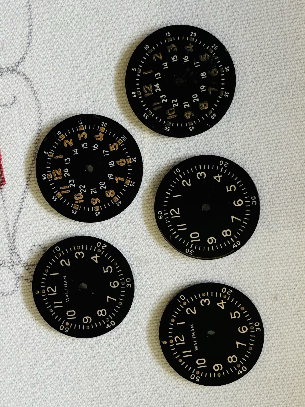 Lot Of 5 GMT Military Wrist Watch Dials | eBay