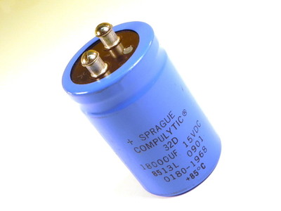 Keysight 0180-1968 Capacitor-Fixed 18000uF 15V Aluminum Electrolytic ...