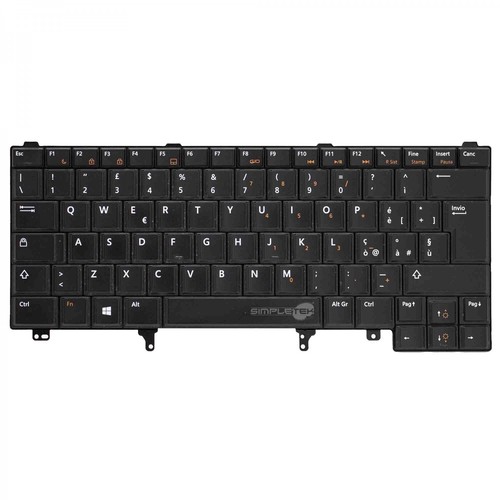Keyboard Dell 09CYTX Original Layout Italian Qwerty E5420 E5430 E6220 ...