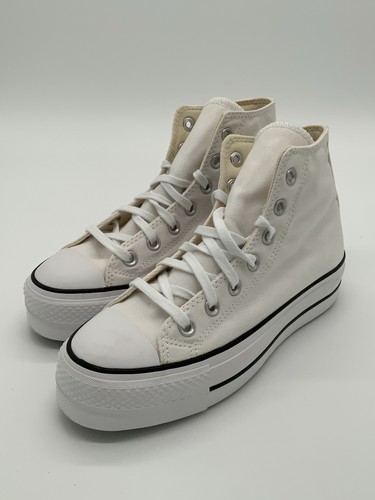 New Converse Chuck Taylor All Star Lift Hi Canvas Shoes (560846C) White ...