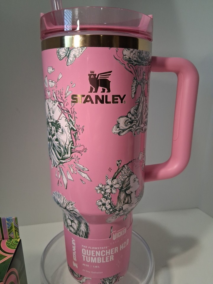 NWT Wicked Glinda Ozian 40 oz Stanley Plus Glinda Crown Straw Topper ...