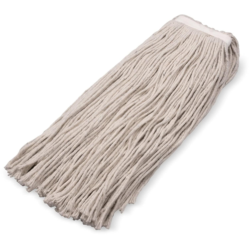 Flo-Pac Cotton Mop Head, Cut-End, Narrow Band with White Band for ...