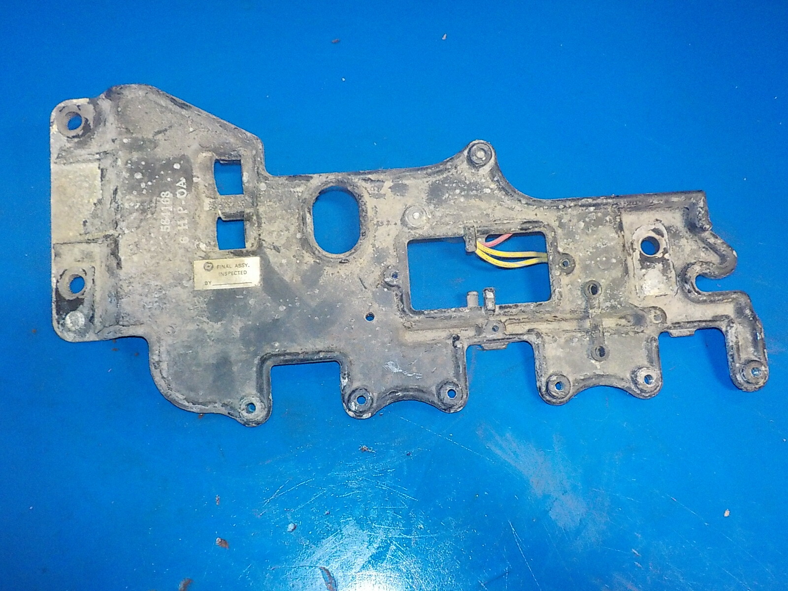 YAMAHA 20HP OUTBOARD PLATE ,USED CONDITION | eBay