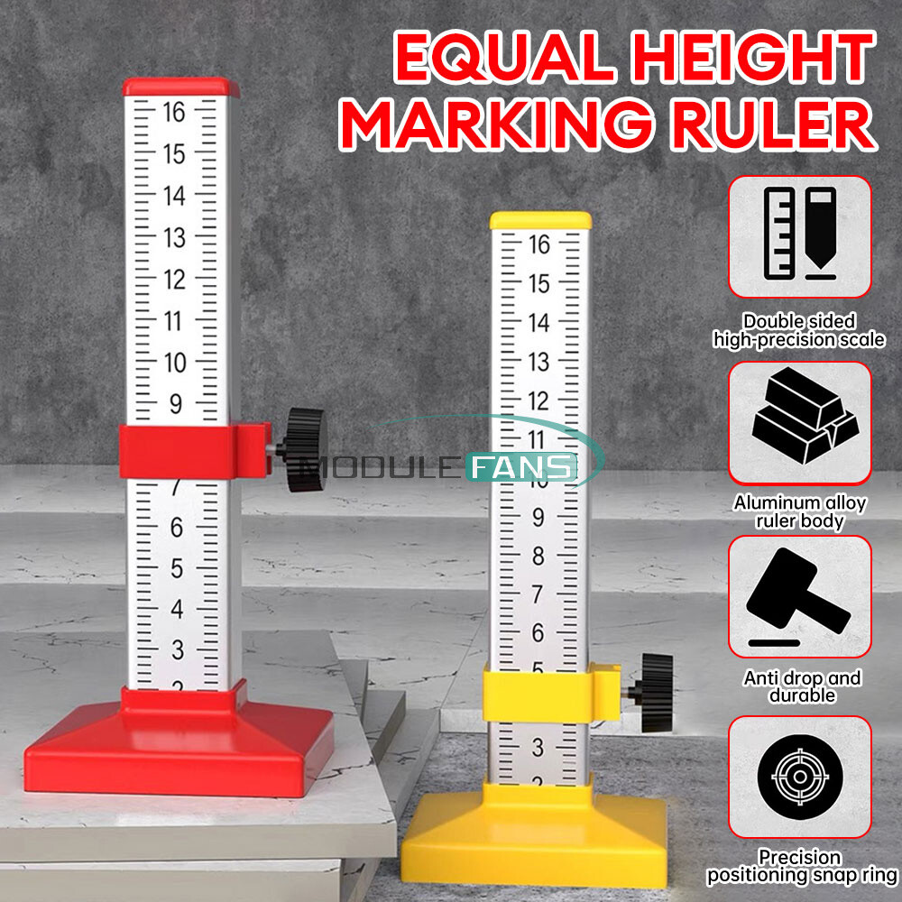 Equal Height Horizontal Positioning Ruler Horizontal Line Leveling Tool ...
