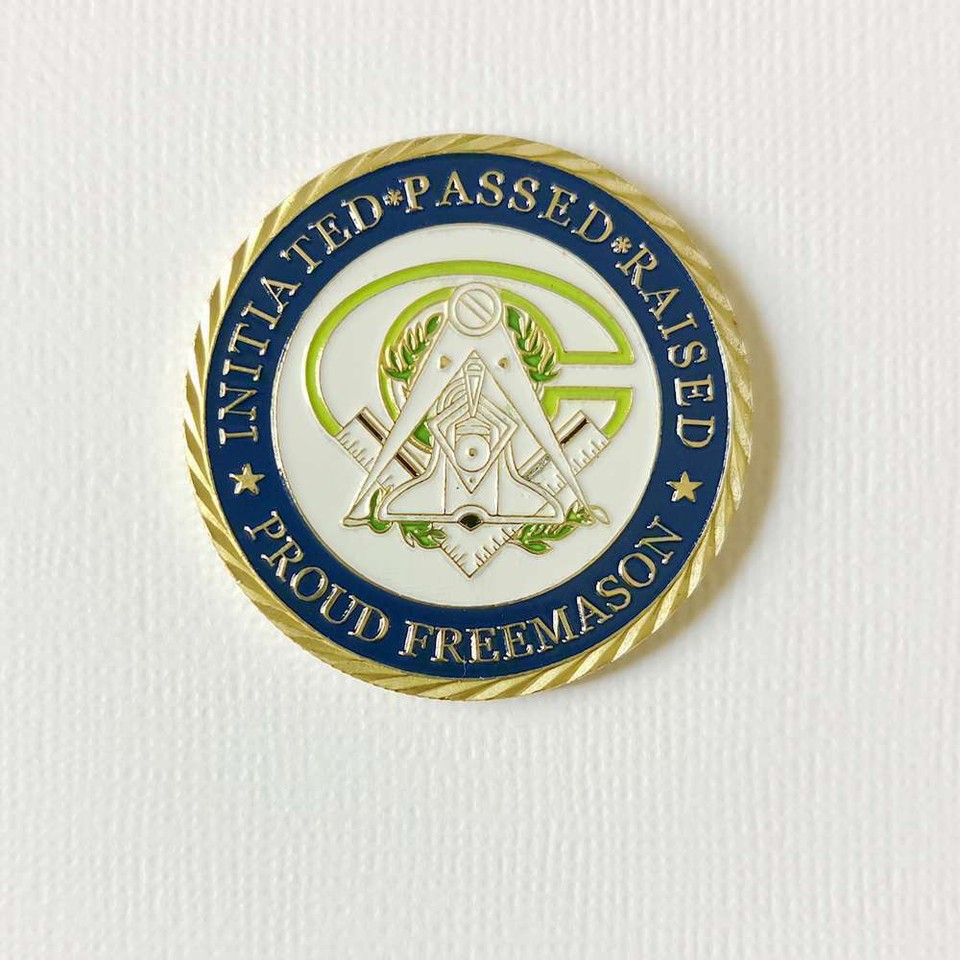 10x Masonic Freemasonry Tokens Masonic Hope Faith Charity Challenge ...