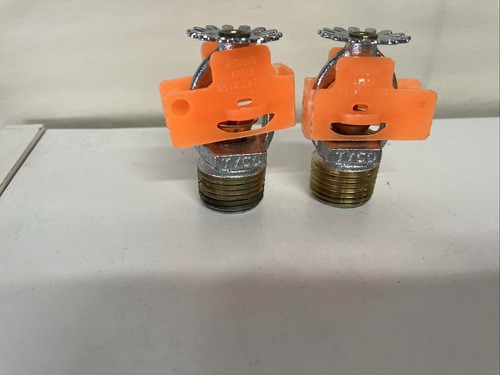 Bundle Of 2, TYCO TY323 Fire Sprinkler Heads QR 155F K5.6, 1/2” THREADS ...