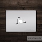 Integral Calculus - Mac Apple Logo Laptop Vinyl Decal Sticker Macbook ...