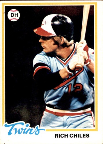 1978 Topps #193 Rich Chiles EX | eBay