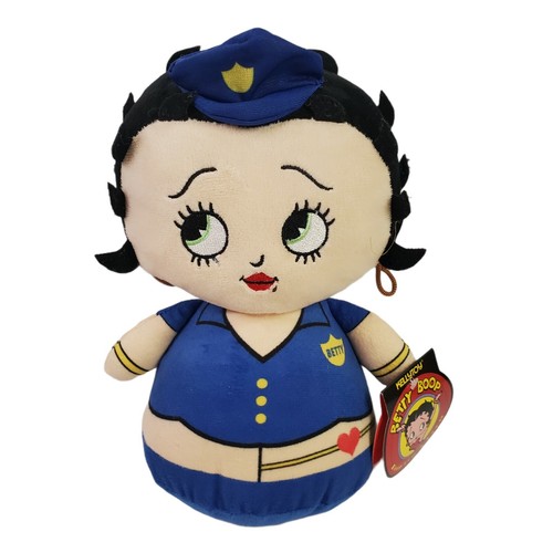 Kelly Toy Betty Boop Plush Doll Police Officer "Boop Oop A Doop" Rolly ...