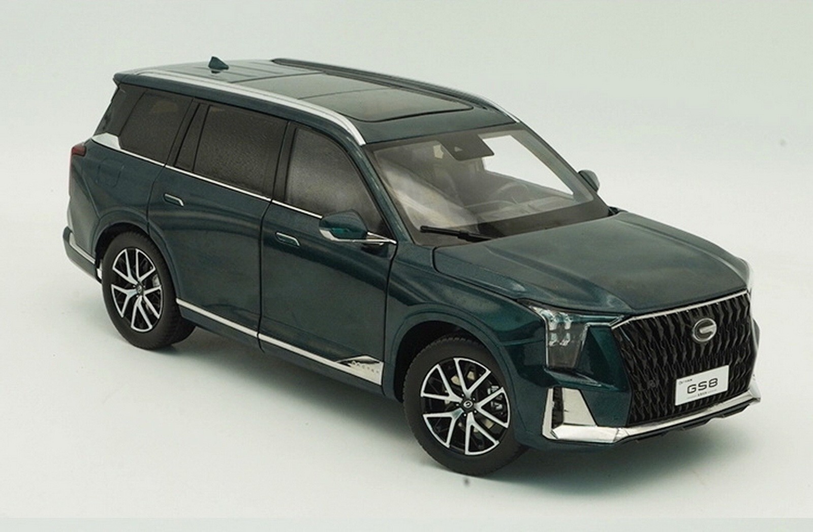 1/18 Scale GAC Trumpchi GS8 2022 Green Diecast Car Model Toy Collection ...