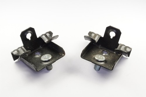 Lot of 2 M24S Erico Caddy Beam Clamp 1/8" - 1/4" Thick Flange 1/4-20 x ...