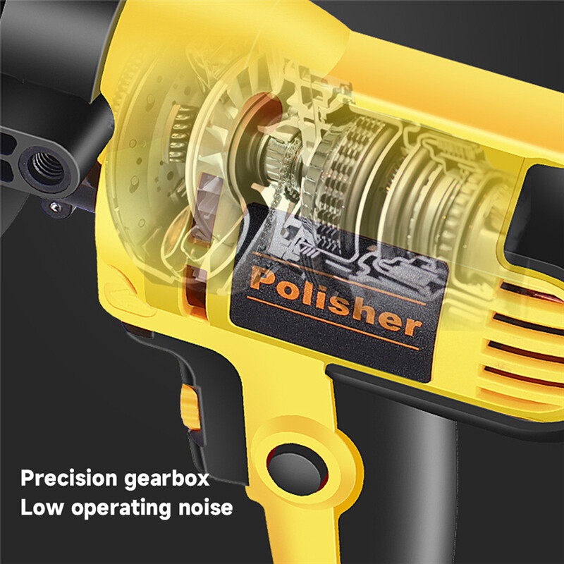 Electric Car Polisher Buffer Sander Polishing Machine 5"inch Buffing ...