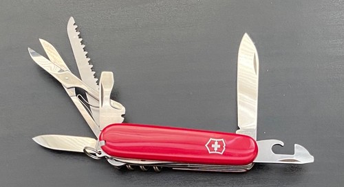 New Old Stock Vintage Victorinox Swiss Army Knife Huntsman + free ...