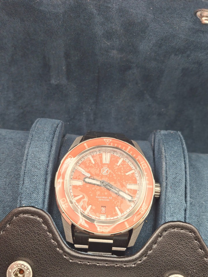 Zelos Swordfish Spark 42mm Automatic Dive Watch – Brand New, Full Set ...