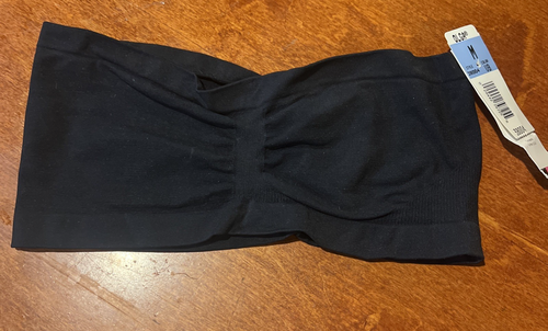 NWT Olga Black Strapless Band Bra Medium Amazing Bra For Sexy Strapless ...