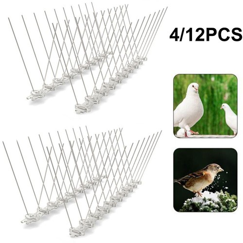 Practical Birds Spikes Deterrent Cover Accessory Assembly Stainless ...