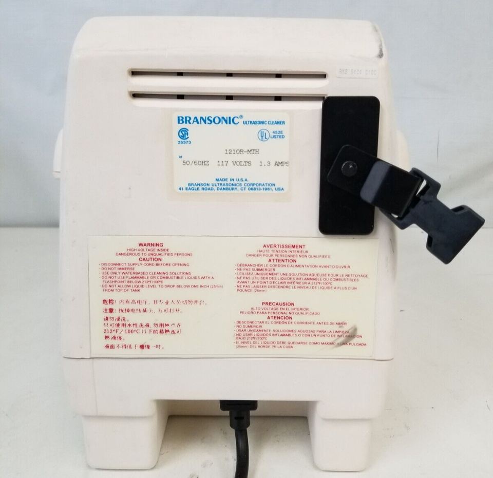 Bransonic Branson Ultrasonic Cleaner 1210 | eBay