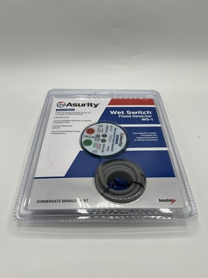 DiversiTech Asurity Wet Switch Flood Water Detector WS-1 FACTORY SEALED ...