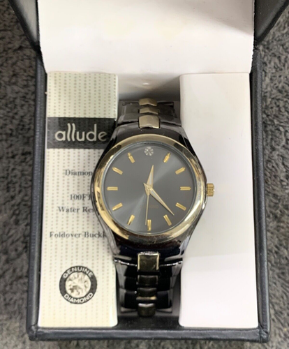 Allude Genuine Diamond Mens Quartz Watch FMDAL380 Needs Battery | eBay