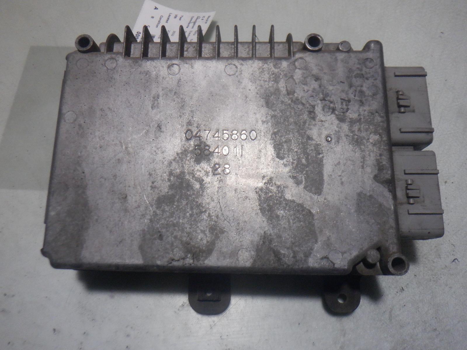 02 CHRYSLER TOWN & COUNTRY Engine Control Module | eBay