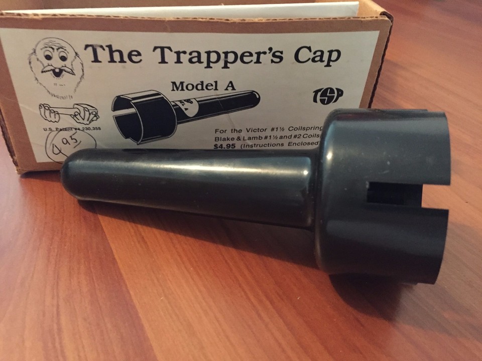 THE TRAPPERS CAP MODEL A (IN BOX WITH INSTRUCTIONS) ANIMAL TRAPS TRAP ...