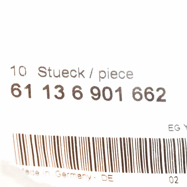 BMW 1 E81 Control Unit Socket Housing 61136901662 6901662 OEM for sale ...