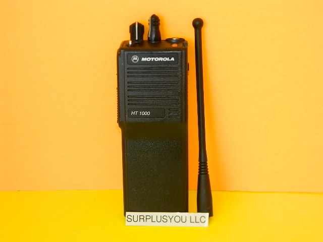 3 X Motorola Ht1000 Handie Walkie Talkie FM 16-channel H01sdc9aa3dn for ...